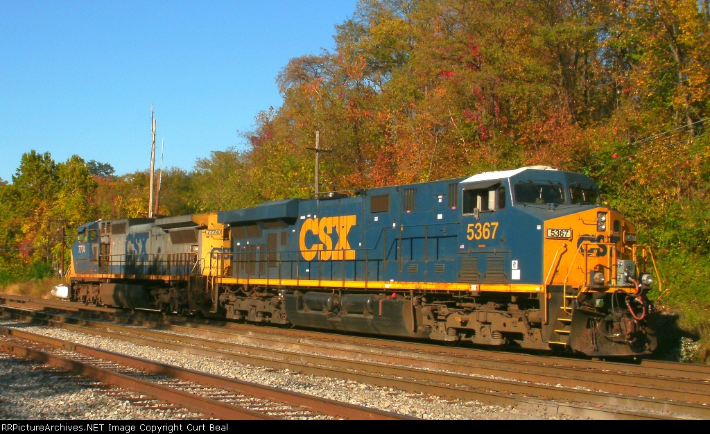CSX 5367 and 7774